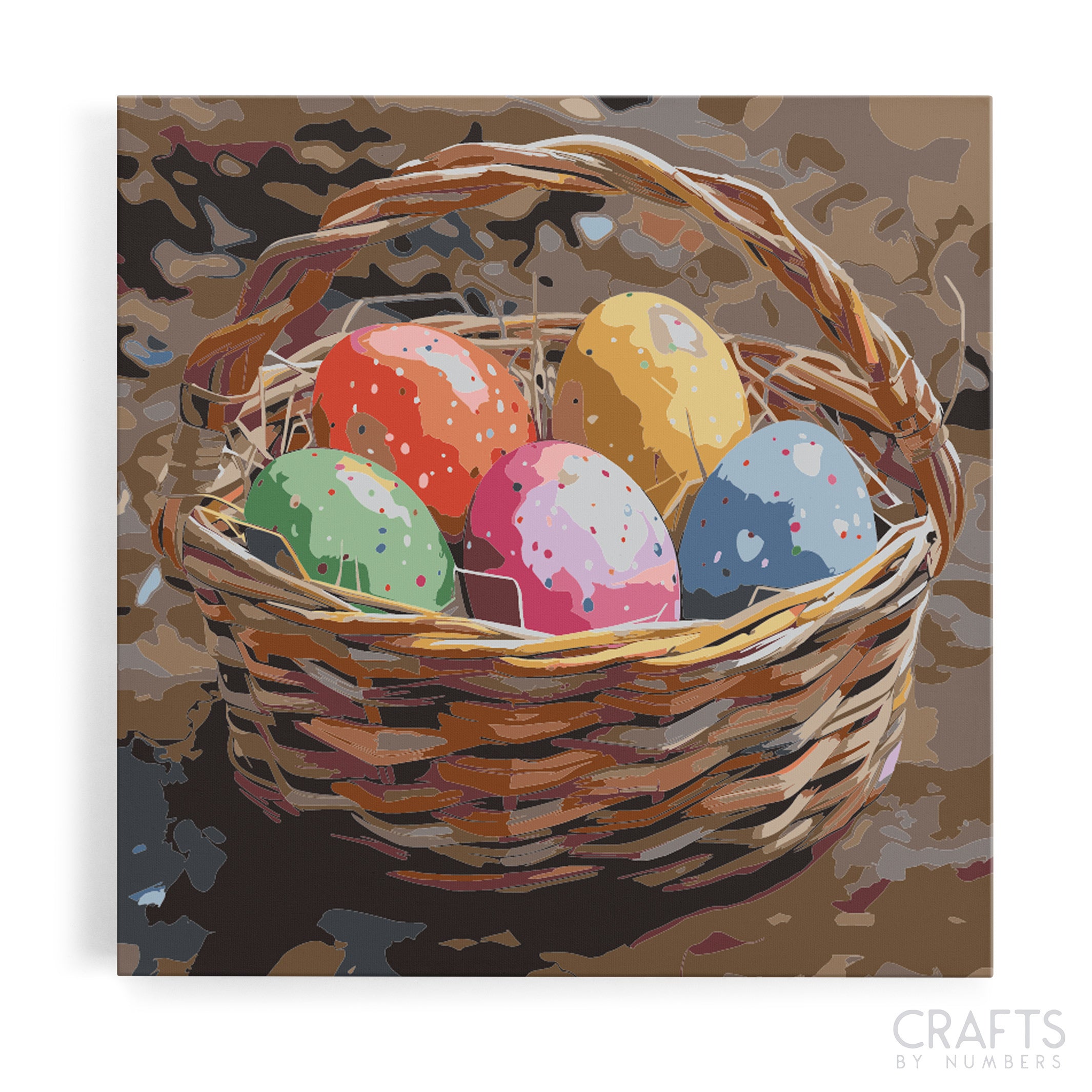 Eggstravaganza Array - Easter Themed Paint by Numbers Kit | Crafty by ...