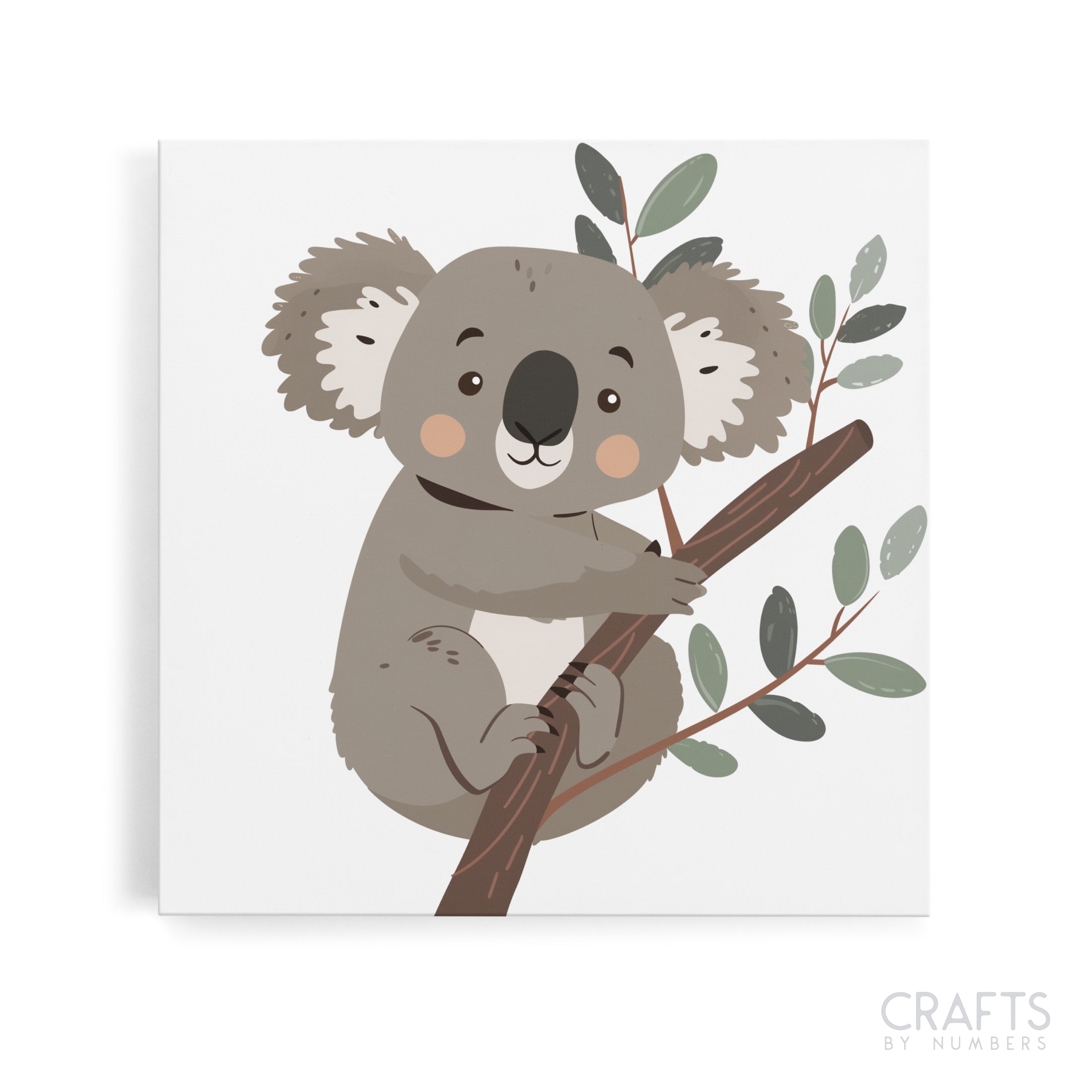 Koala’s Tree Time Paint by Numbers Kit for Kids | Crafty by Numbers ...