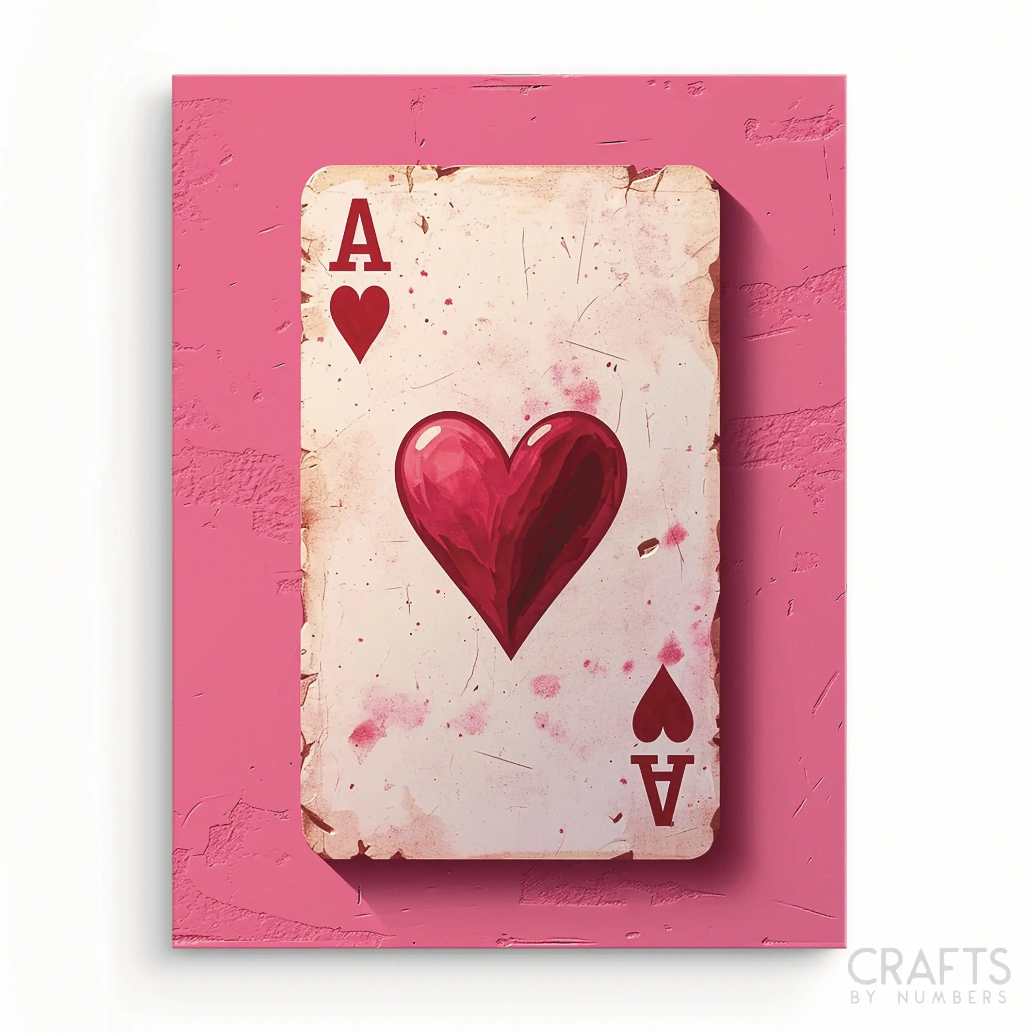 Loving Ace Paint by Numbers Kit | Crafty by Numbers – Crafty By Numbers