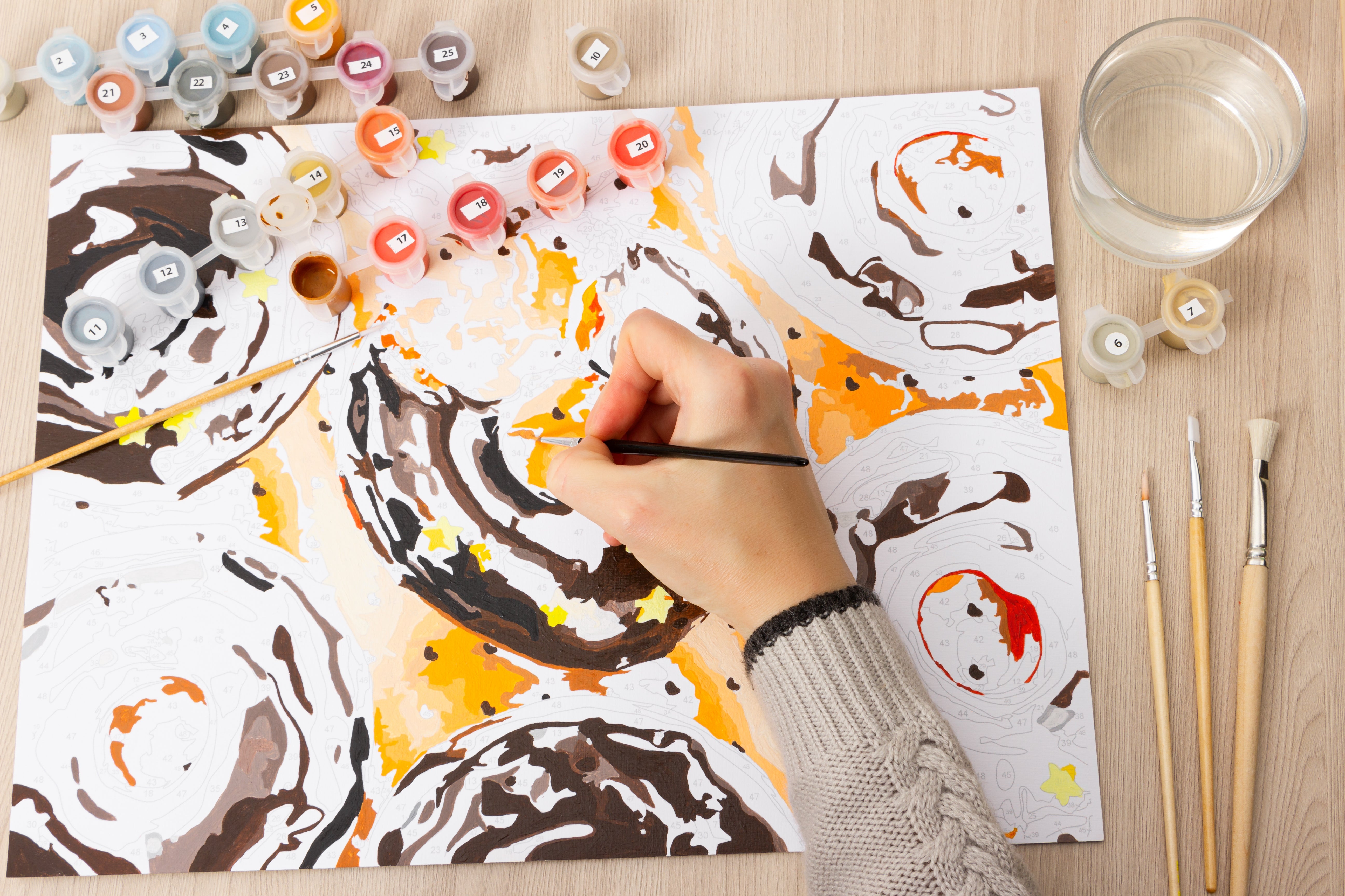 Enhancing Cognitive Skills Through Paint by Numbers – Crafty By Numbers