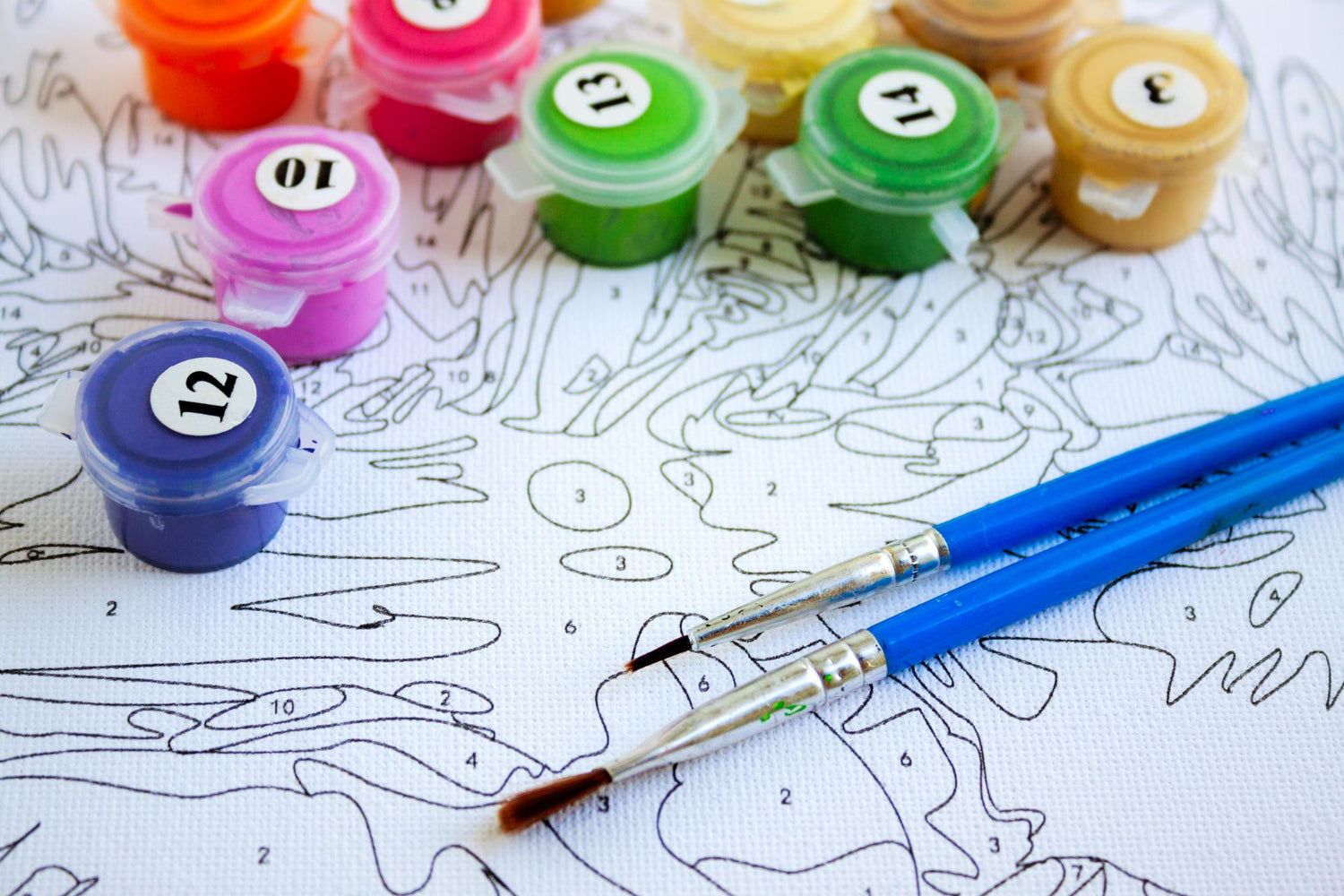 Paint by Numbers for Beginners: A Step-by-Step Guide – Crafty By Numbers