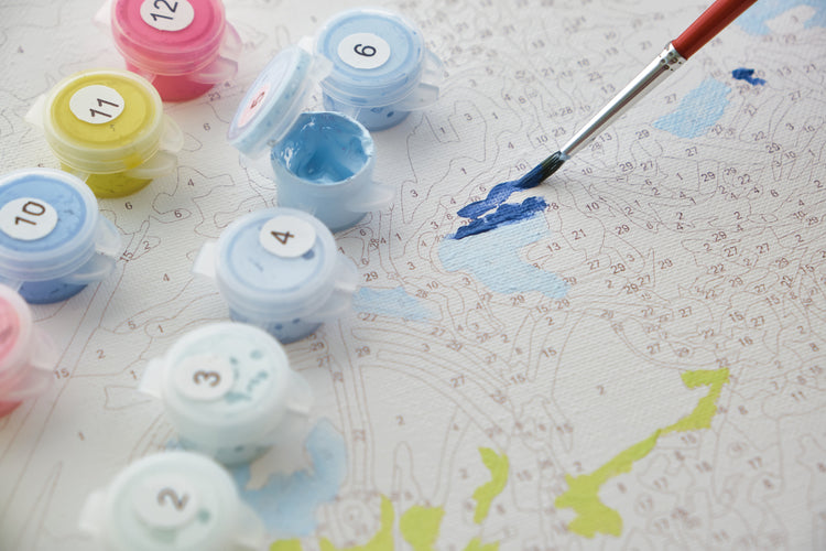 The Art of Paint by Numbers: Techniques for All Skill Levels – Crafty By Numbers