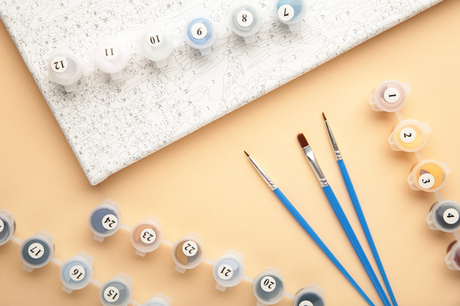 Beginner Tips for Starting Paint by Numbers – Crafty By Numbers