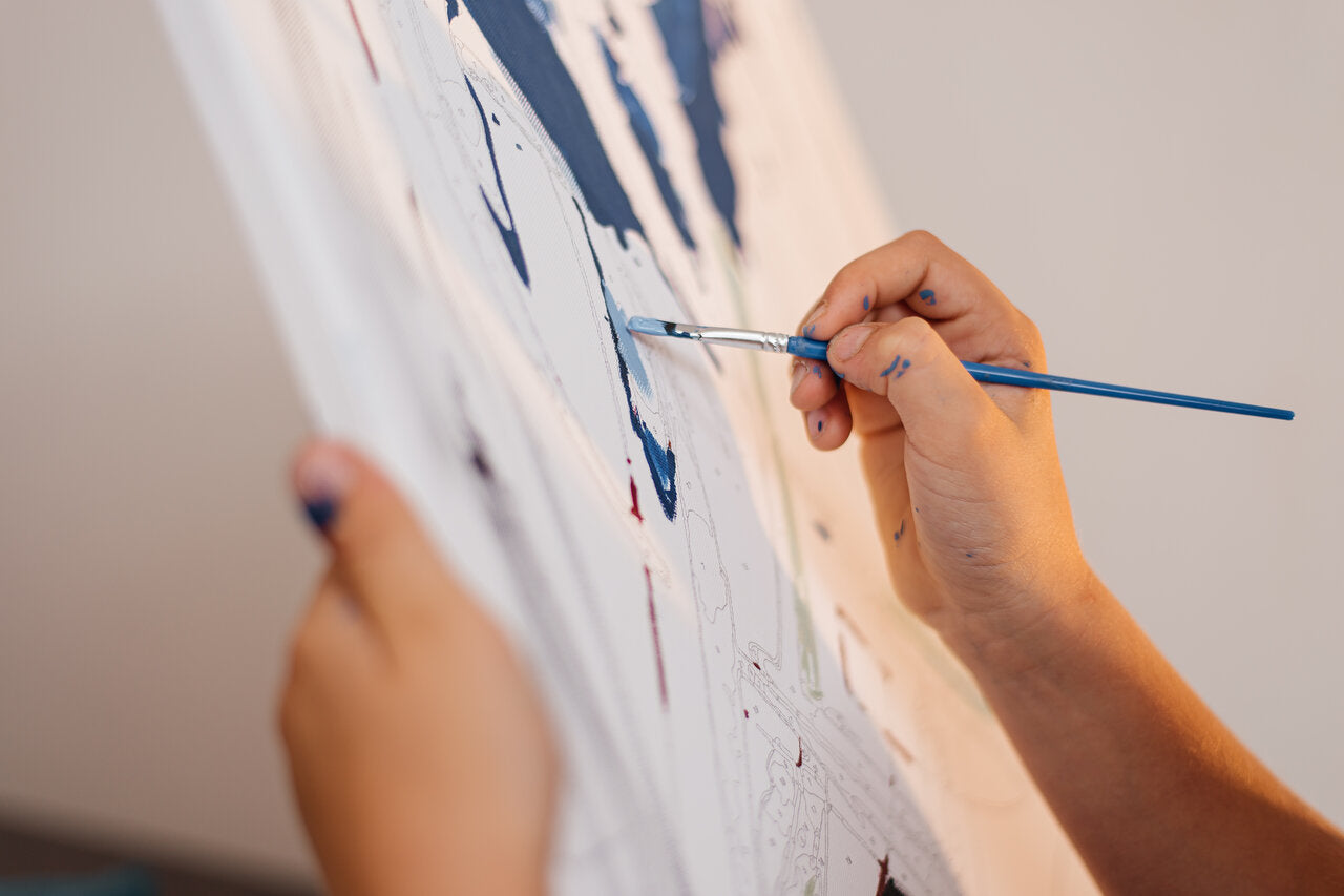 Creative Ways to Display Your Finished Paint by Numbers Art – Crafty By ...