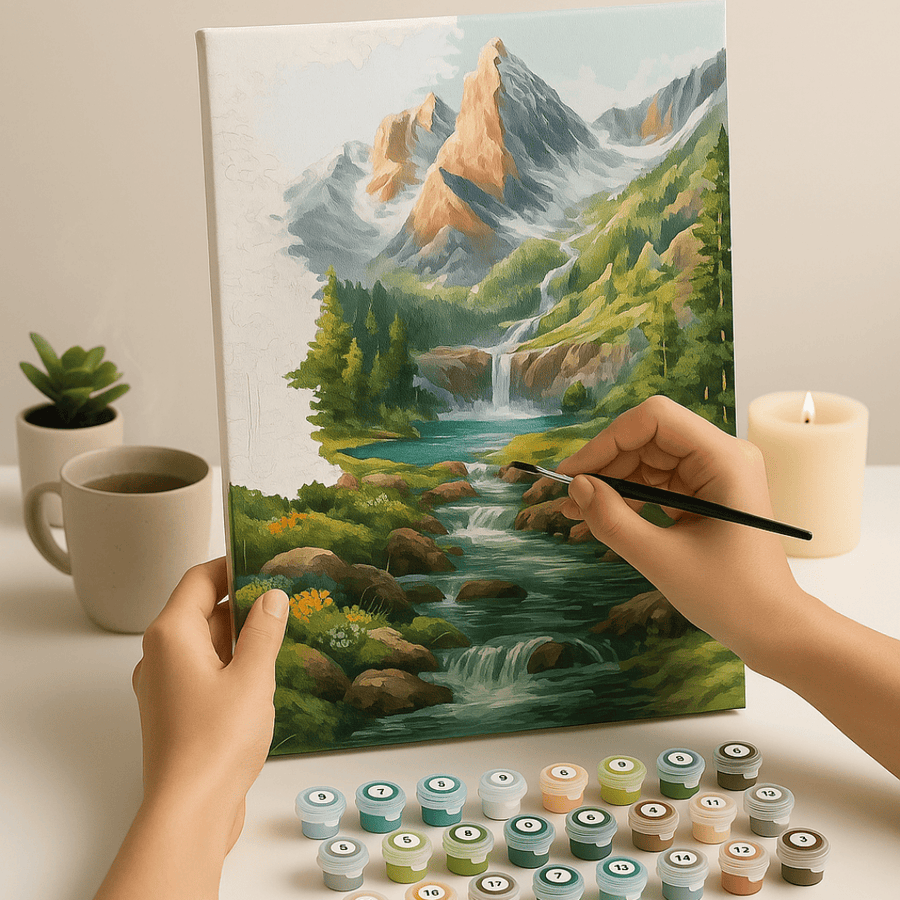 How to Paint by Numbers – Beginner’s Guide | Crafty by Numbers – Crafty ...