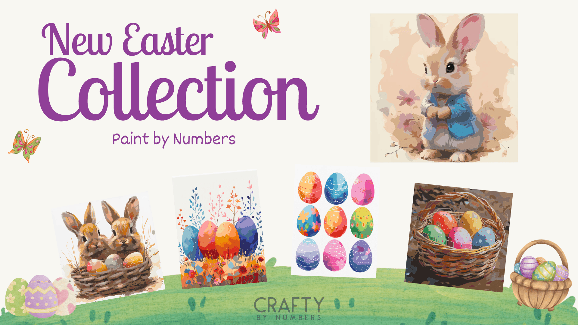 Paint by Number Kits | Crafty By Numbers