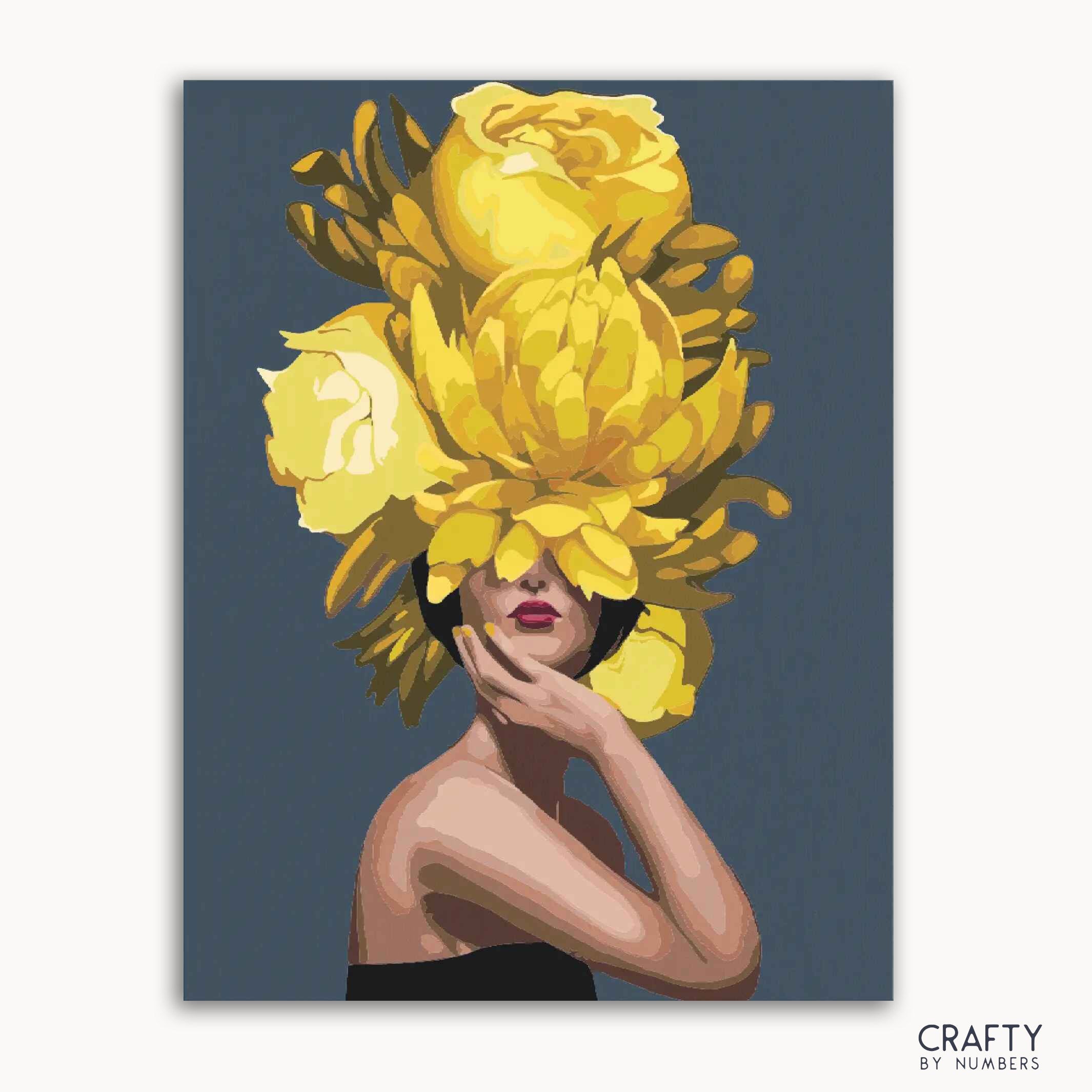 Golden Enigma Paint by Numbers Kit – Crafty by Numbers Exclusive ...