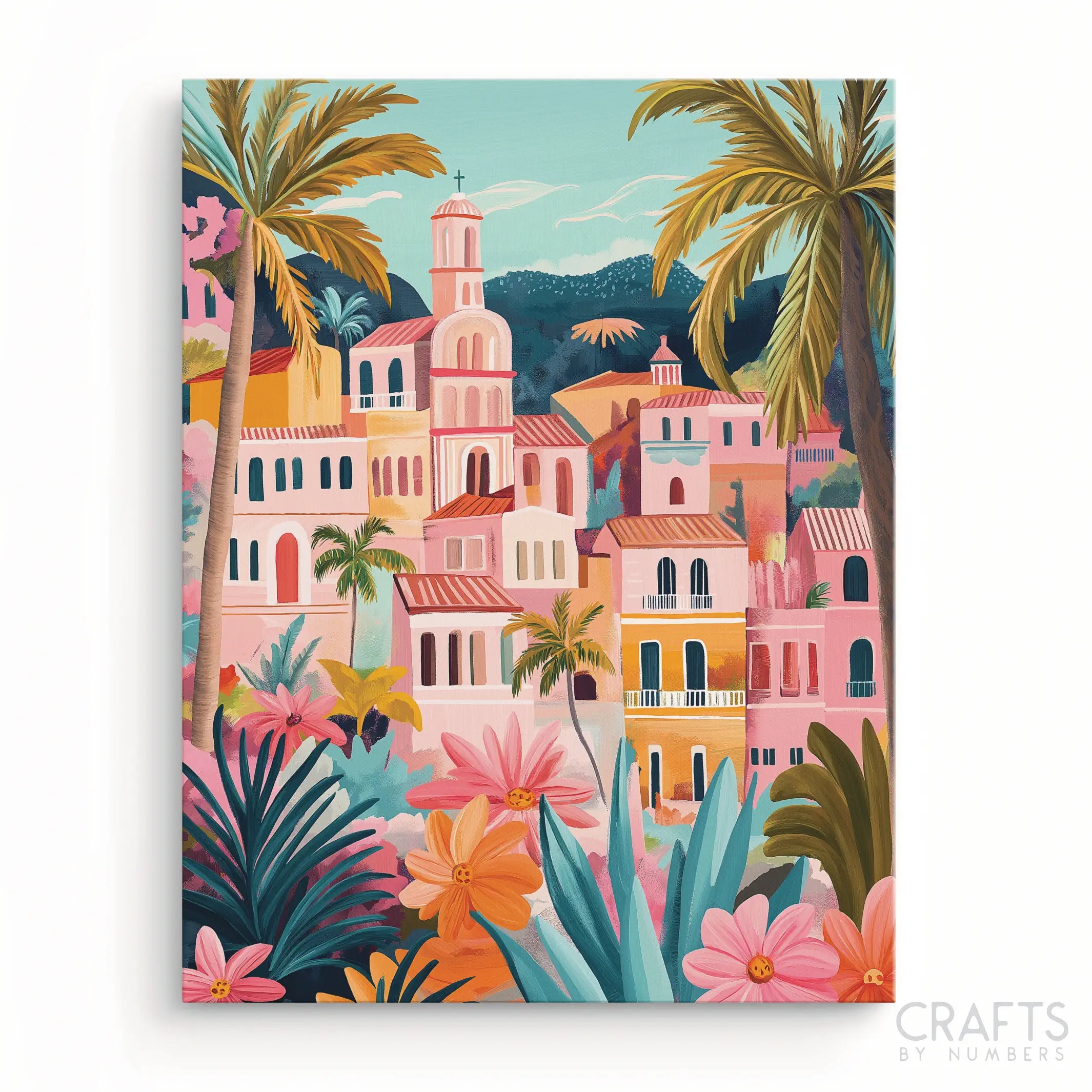 Lively Pathways Paint-by-Numbers Kit - Crafty by Numbers – Crafty By ...