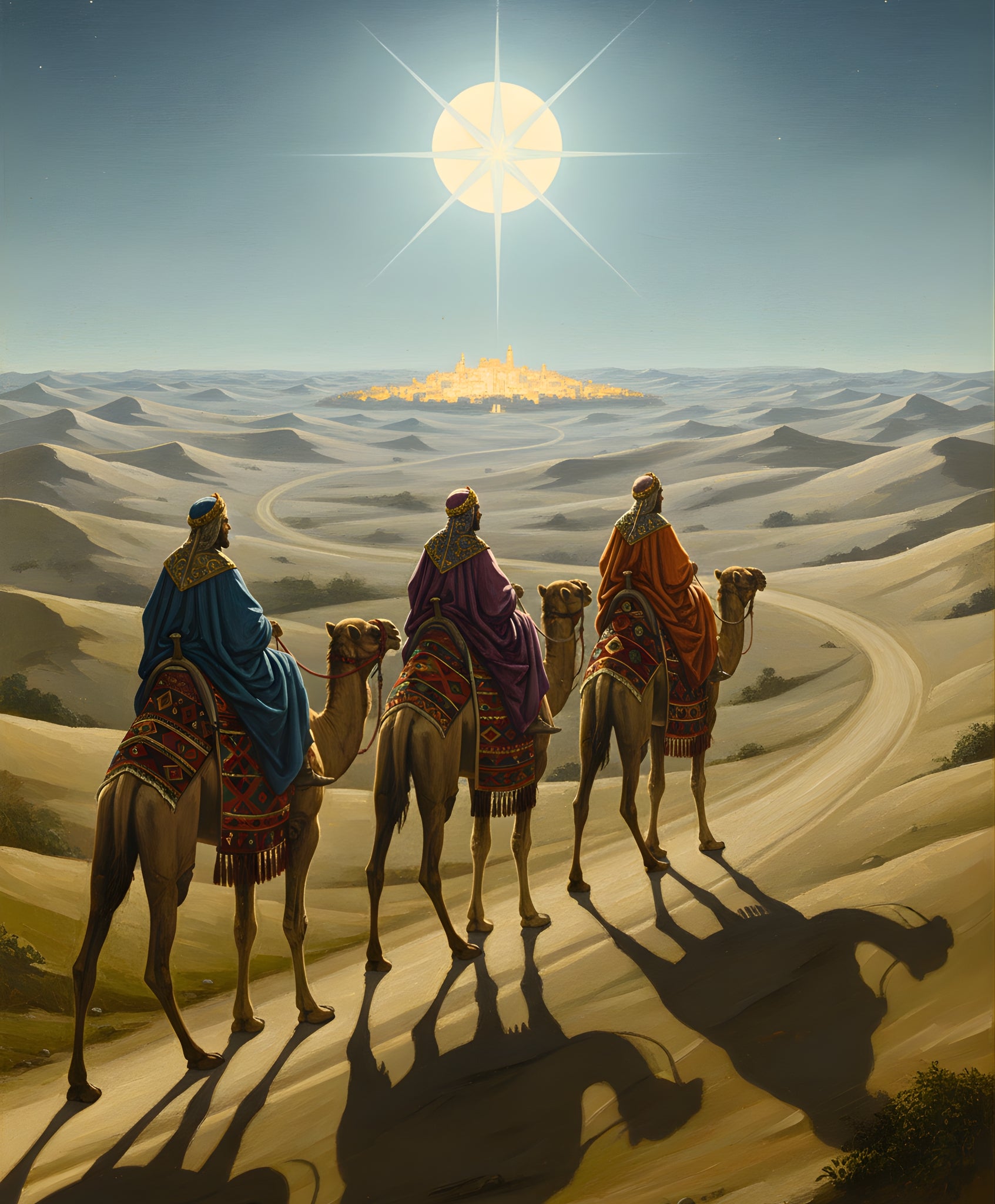 The Three Wise Men – Paint by Numbers | Crafty by Numbers – Crafty By ...