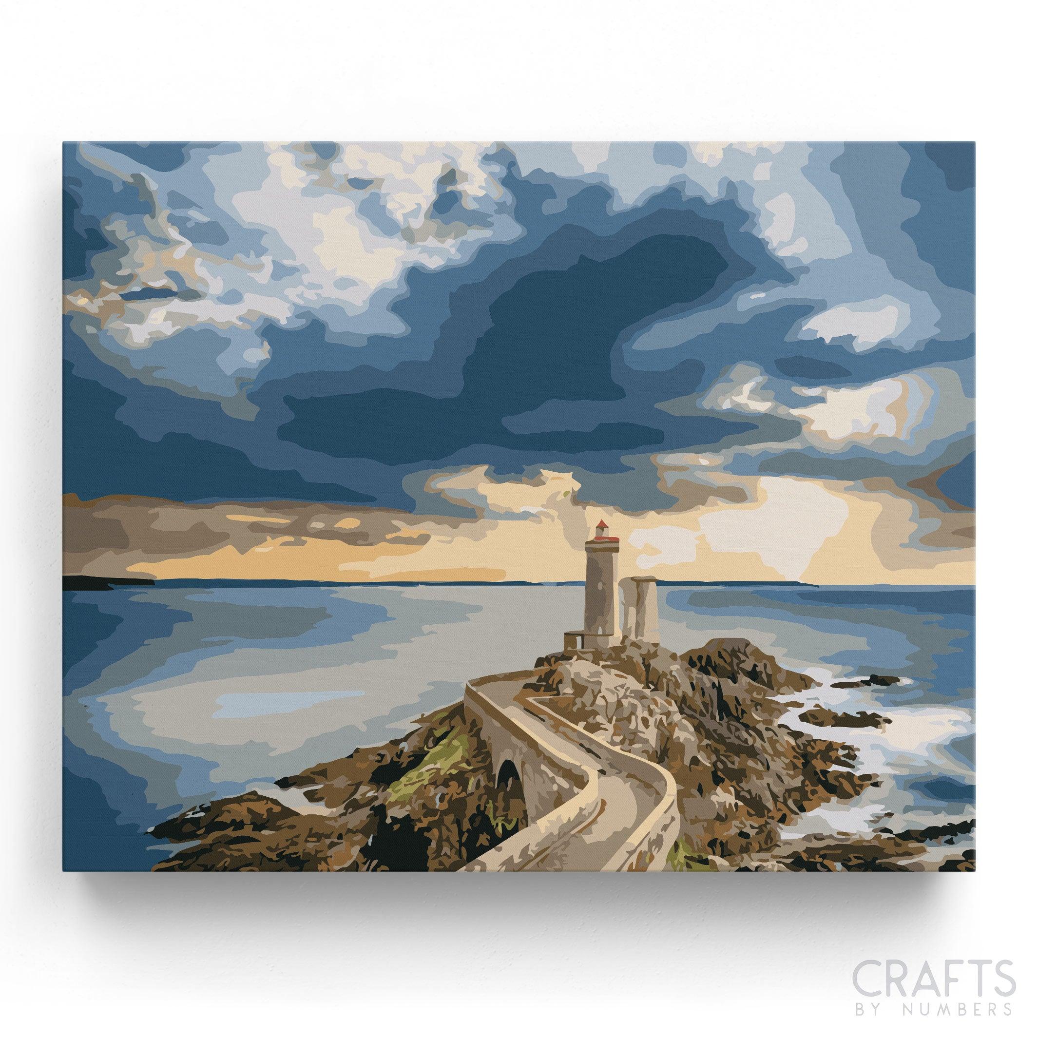 Lighthouse Sunset – Crafty By Numbers