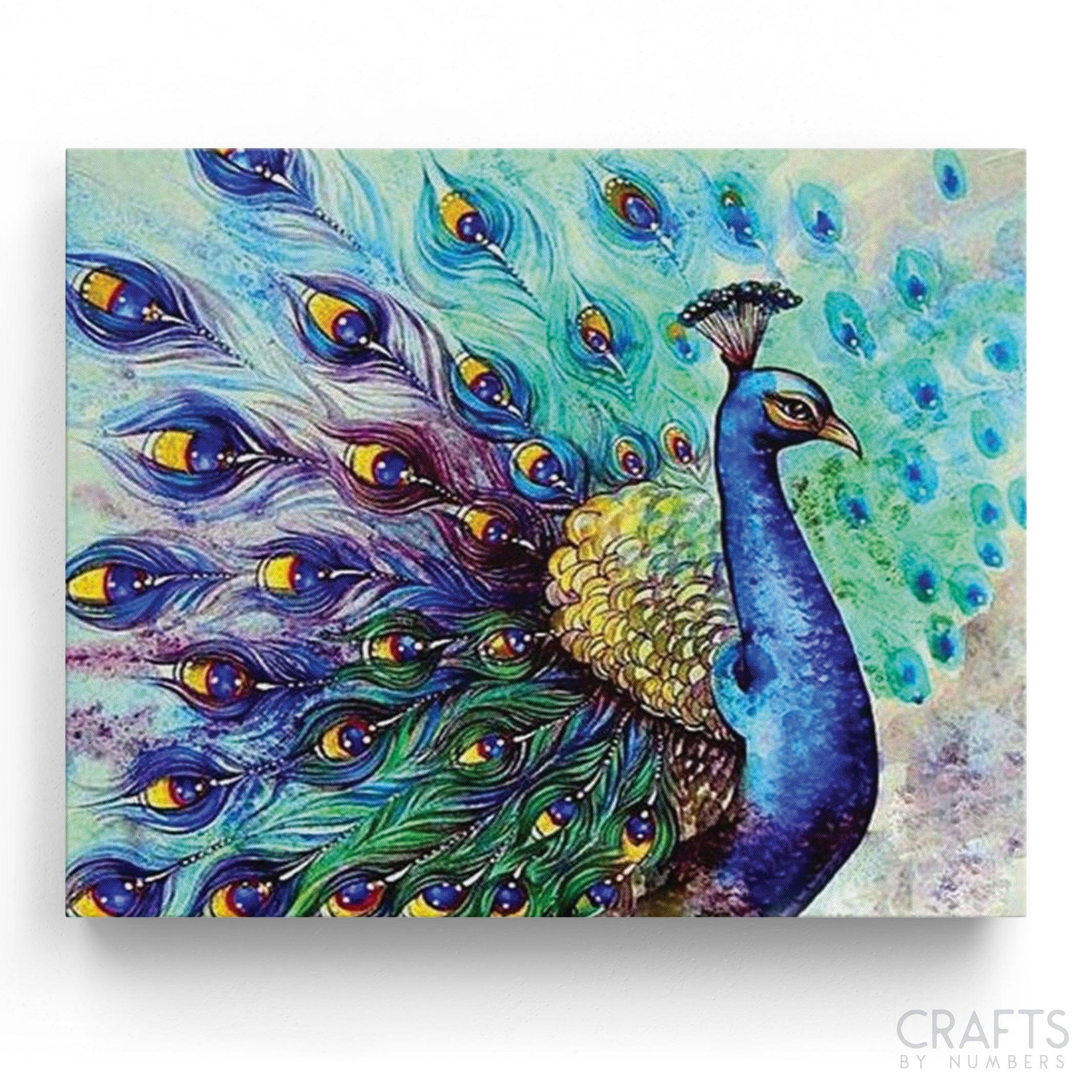 Pavo Real – Crafty By Numbers