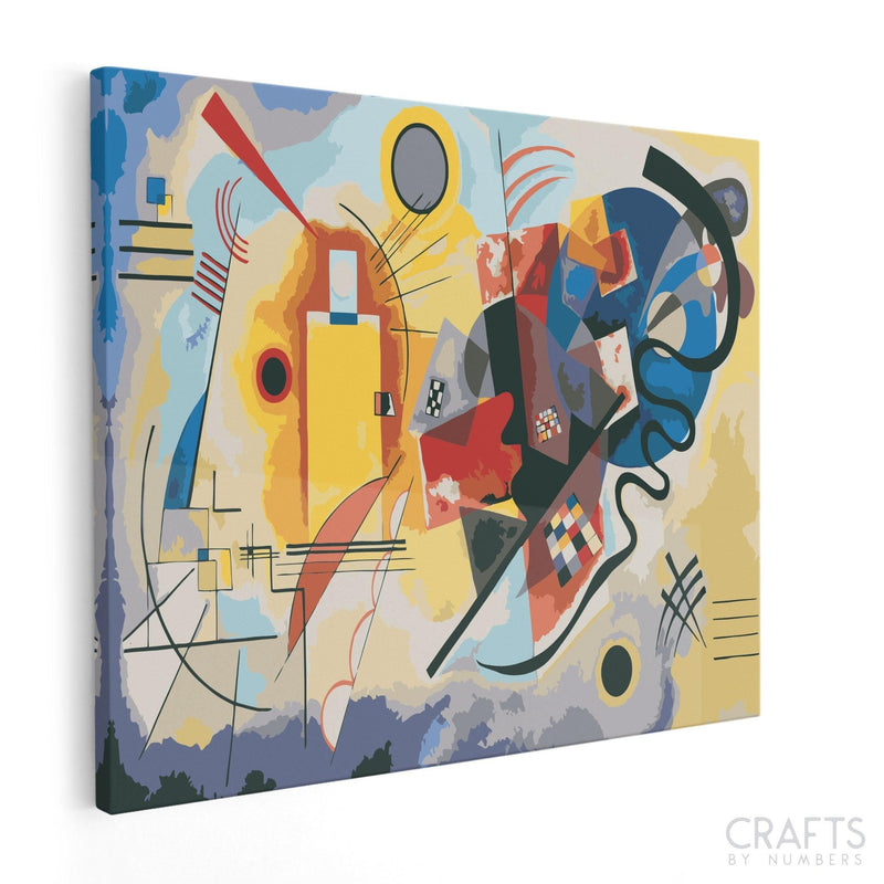 Yellow Red Blue - Wassily Kandinsky – Crafty By Numbers